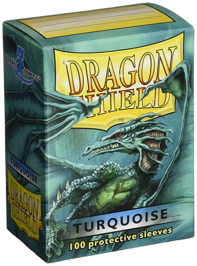 Dragon Shield Standard Sleeves (Turquoise): Amazon.co.uk: Toys & Games