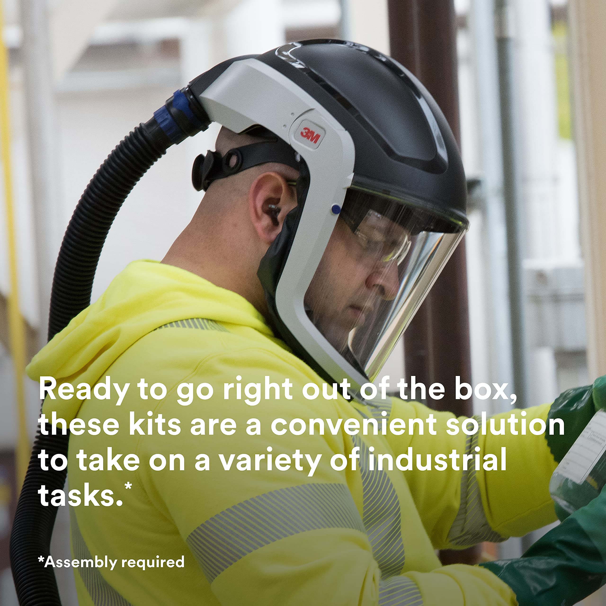 3M PAPR Respirator, Versaflo Powered Air Purifying Respirator Kit, TR ...