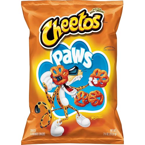 Cheetos Paws Cheese Flavored Snacks, 7.5 Ounce in Kuwait | Whizz Puffed ...