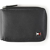 Tommy Hilfiger Men's Leather Passcase Wallet, Exeter Khaki, One Size at ...