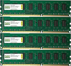 32GB (4 X 8GB) DDR3 1333MHz PC3-10600 240-pin Memory RAM DIMM Kit for ...