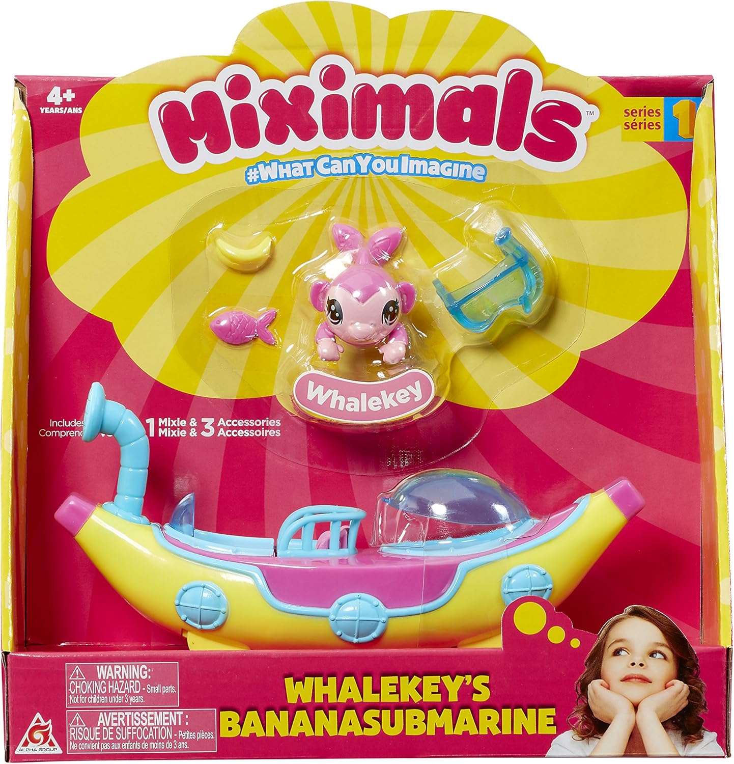 Miximals Series 1 – Mobile Mix up Whale Key’s Banana Submarine – BigaMart