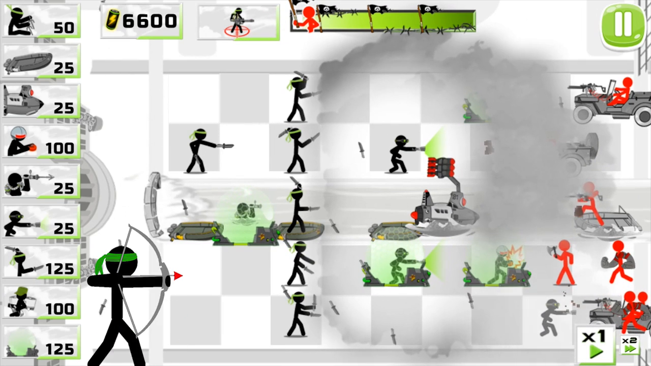 Aplicación Stickman Army : The Defenders en Amazon Appstore