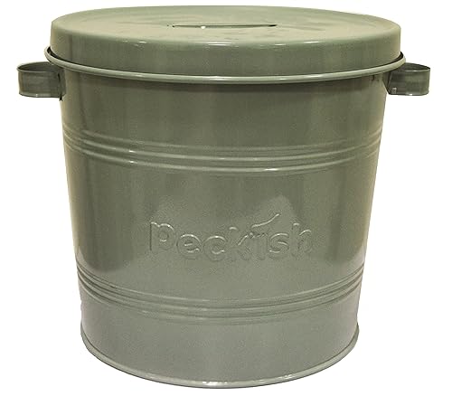 Bird Food Storage Tin - Cream Metal Bird Food Storage - New Home Sweet ...