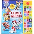 Amazon.com: PAW Patrol Chase, Skye, Marshall, and More! First Words 30 ...