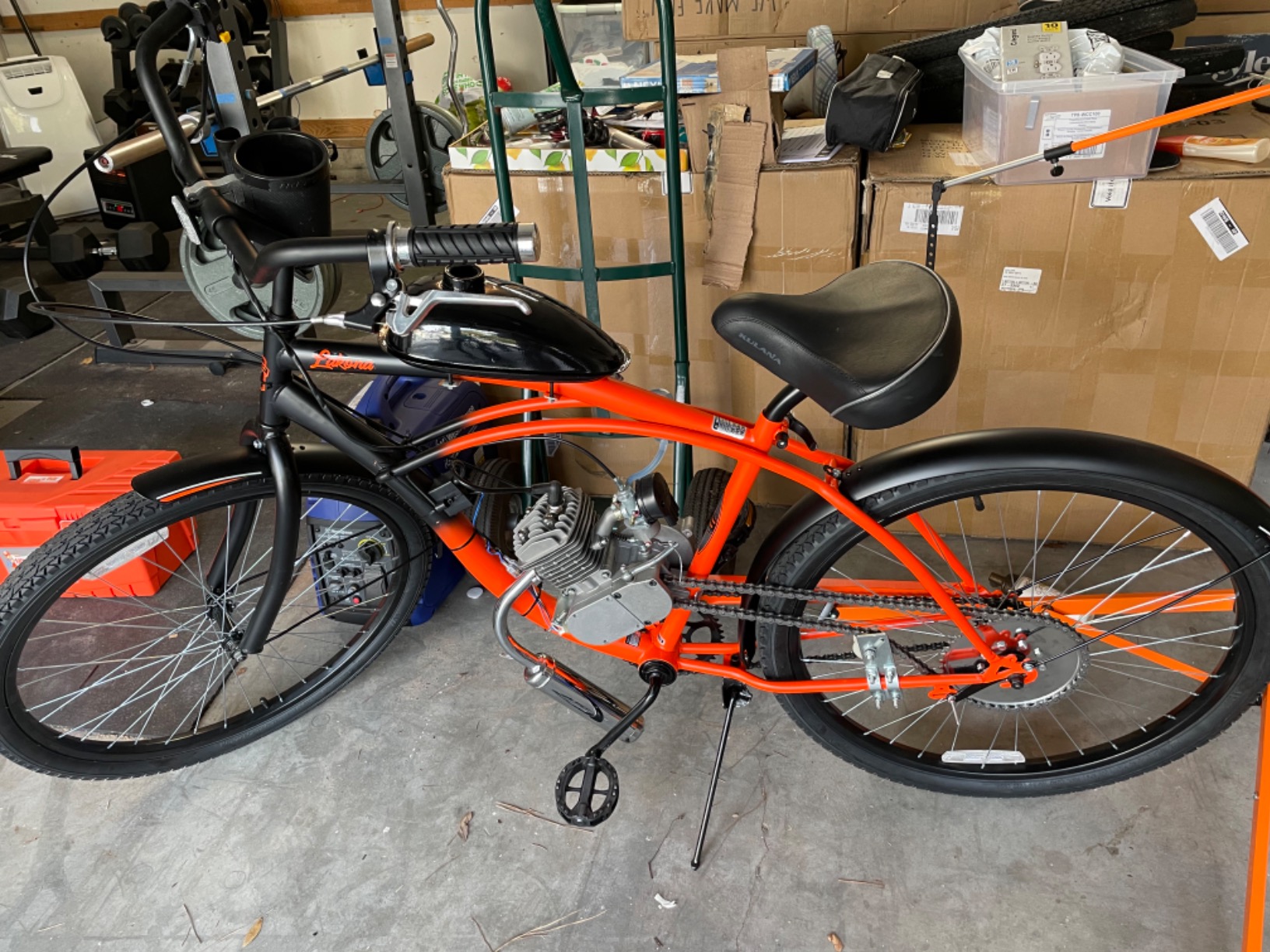 $22/mo - Finance Anbull 80CC Bicycle Engine Kit, Bike Bicycle Motorized ...