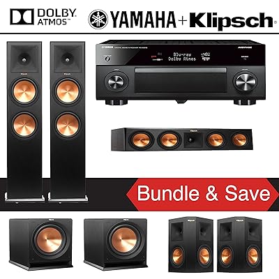 Buy Klipsch RP-280FA 5.2-Ch Reference Premiere Dolby Atmos Home Theater ...