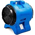 Amazon.com: MOUNTO 1HP 3000cfm 12inch Industrial Axial Blower ...