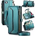 Amazon.com: Strapurs Crossbody Wallet Case Compatible with iPhone SE/7/8 RFID Blocking 7-Card ...
