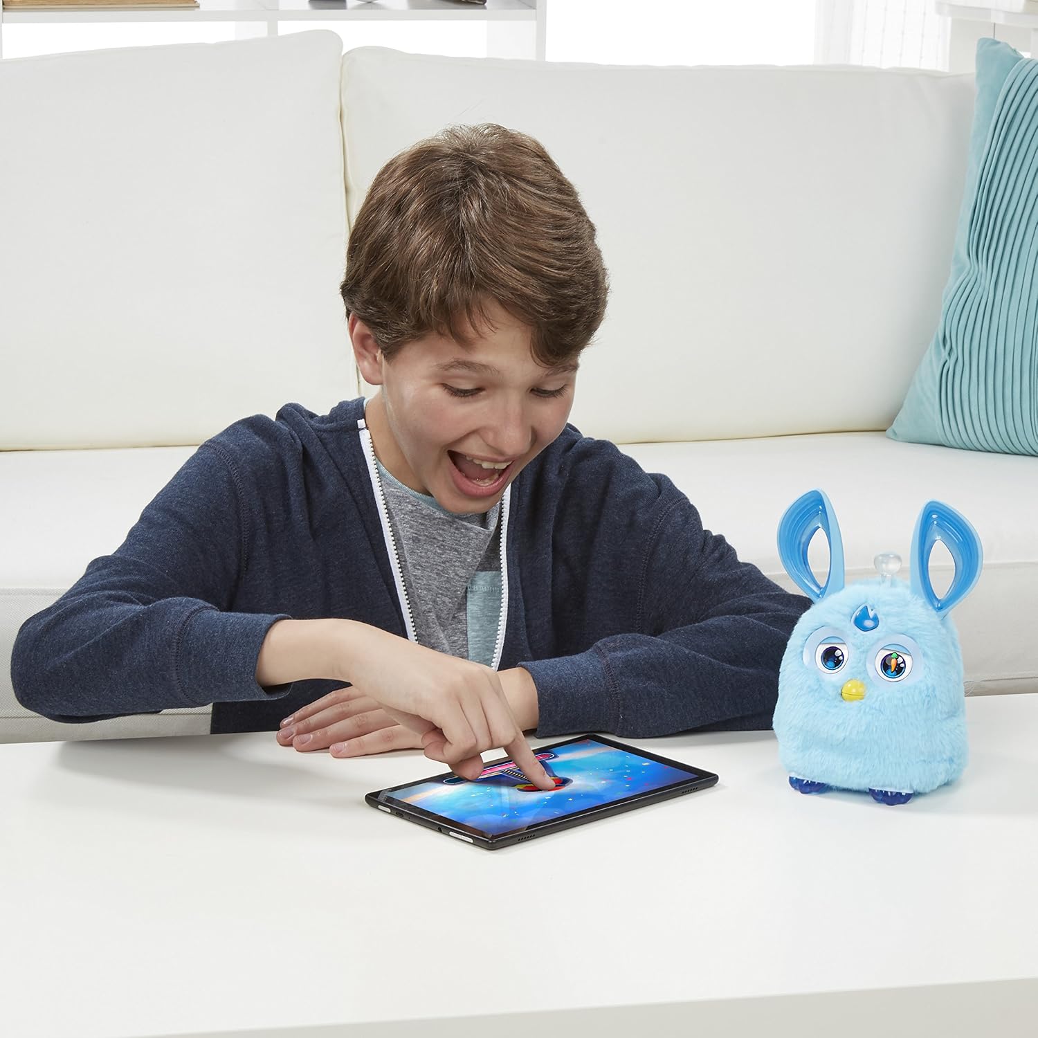 Furby B6085UC60 Blue Connect Toy – BigaMart
