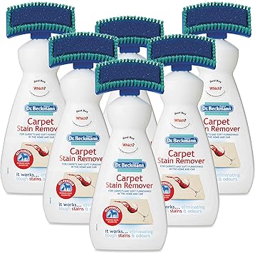 Dr Beckmann Carpet Cleaning Brush 650ml Stain Remover (6): Amazon.co.uk ...