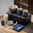 Amazon.com: TEANAGOO Matcha Kit + 2 Cups with Storage box, 12 Pcs ...