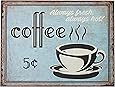 Amazon.com: Barnyard Designs 5 Cent Coffee Retro Vintage Tin Bar Sign ...
