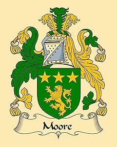 Amazon.com - Carpe Diem Designs Moore Coat of Arms/Moore Family Crest ...