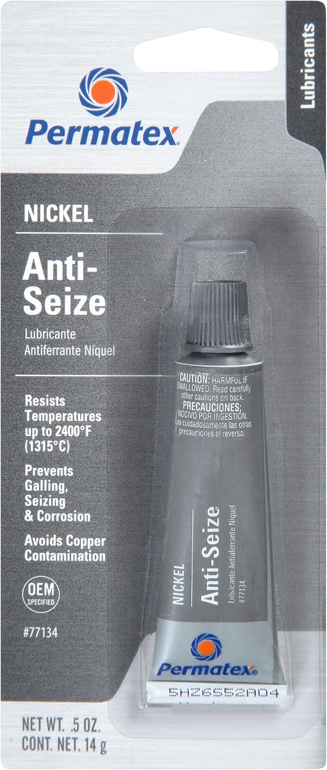 Permatex 77124 Nickel Anti-Seize Lubricant, 8 oz., 14,78ml: Amazon.com ...
