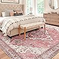 Amazon.com: YesRug 5x7 Area Rugs Pink Boho Rugs for Living Room ...
