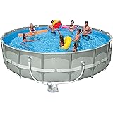 Amazon.com : 18' x 48" Intex Easy Set Pool Package : Above Ground ...