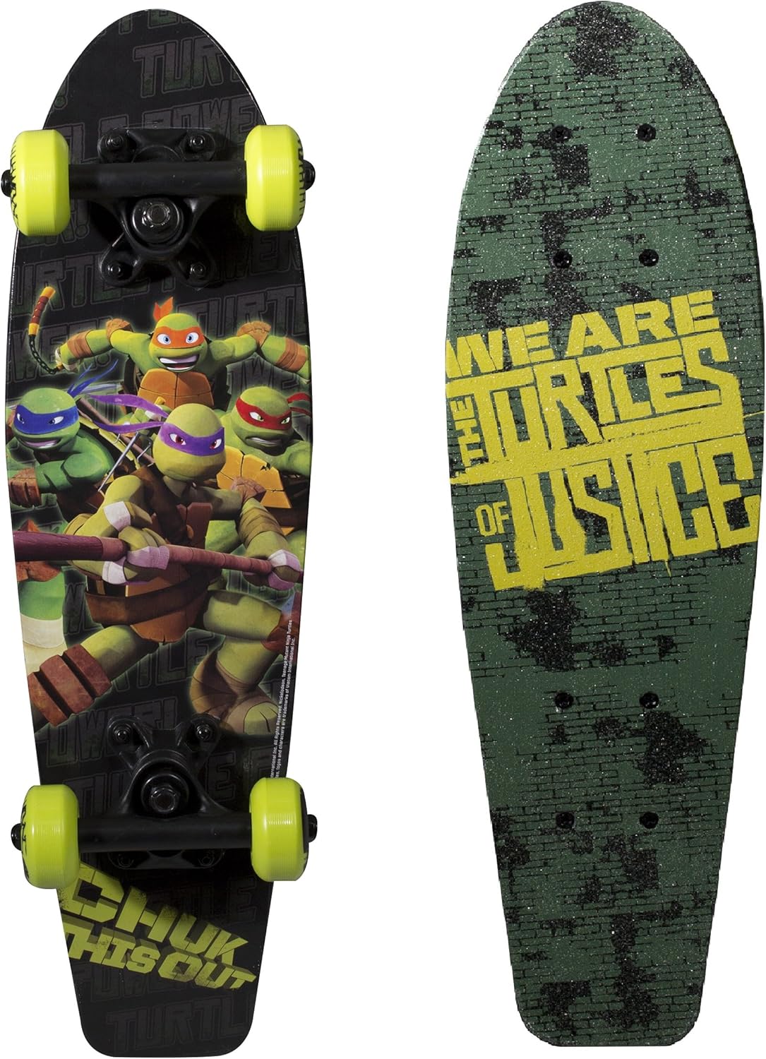 Teenage Mutant Ninja Turtles Kids 21 Complete Skateboard (Turtles of ...