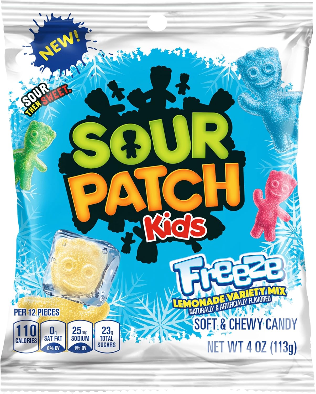 Sour Patch Kids Freeze Lemonade Mix Flavour Chewy Candies 113 G Amazon sour-patch-kids-freeze-lemonade-mix-flavour-chewy-candies-113-g-amazon