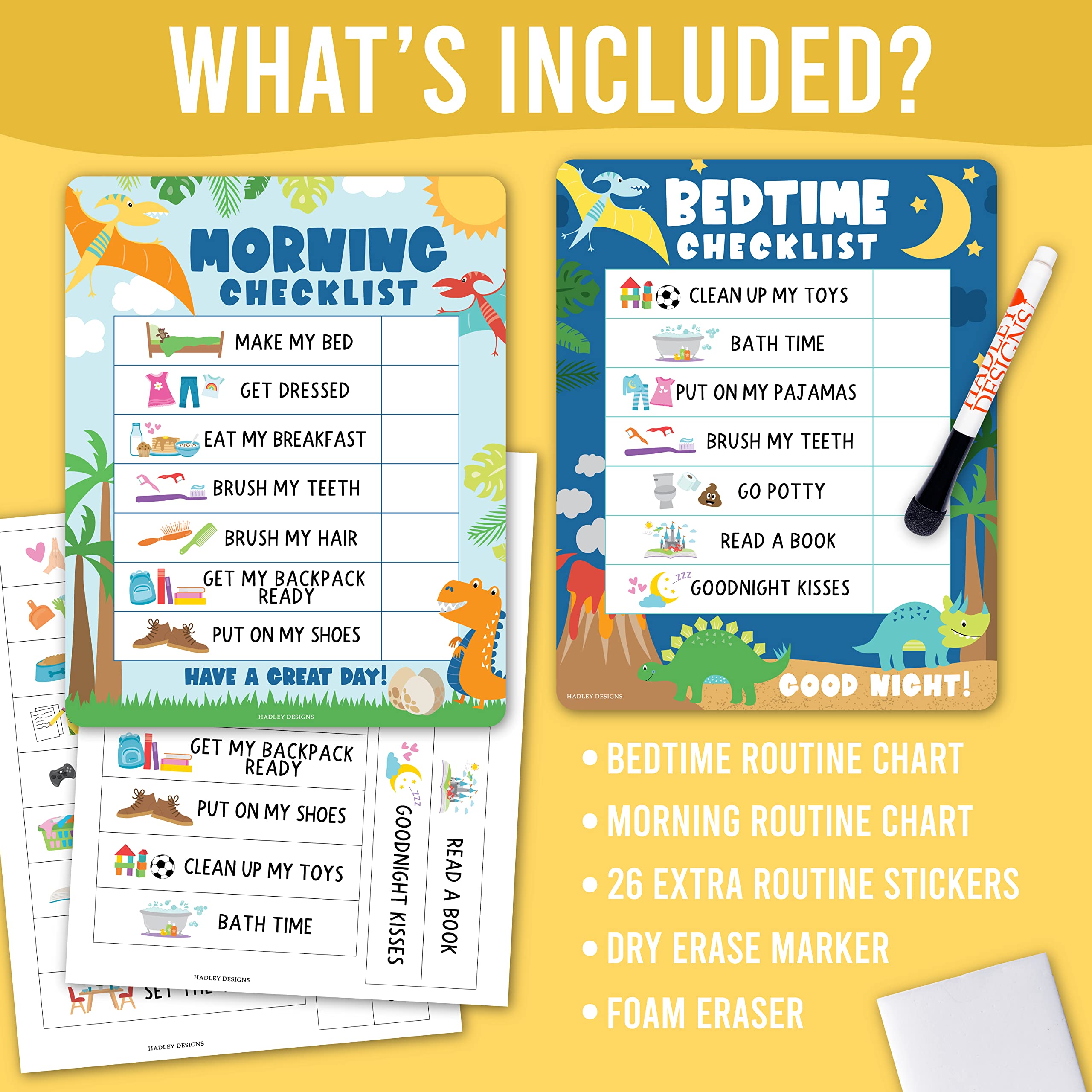 Mua Dinosaur Daily Schedule For Kids Schedule Board For Home - Reward ...