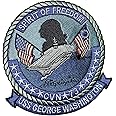 Amazon.com: Squadron Nostalgia LLC USS George Washington CVN-73 Patch ...