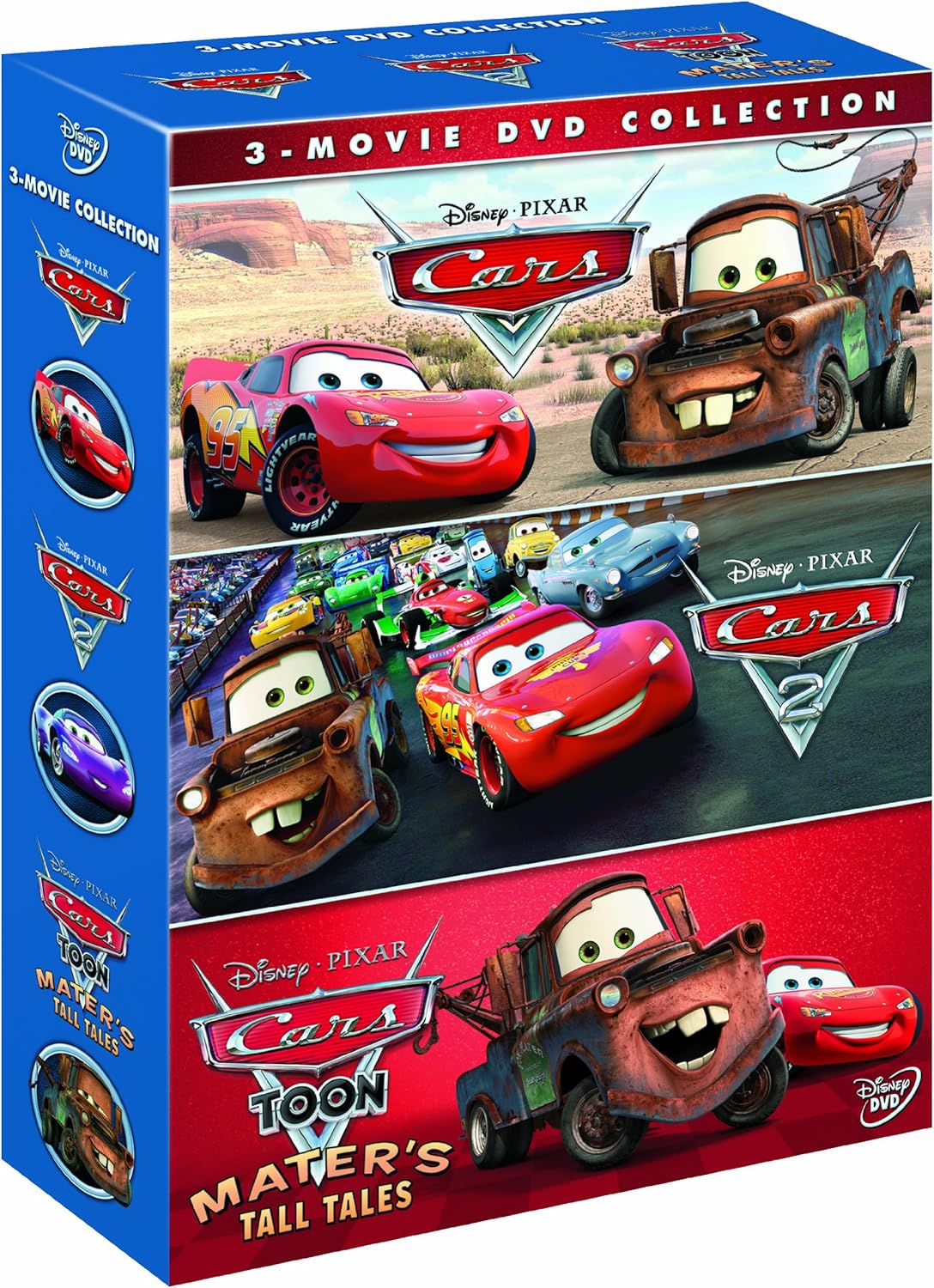Cars 1, 2 and Toons Boxset [Import Italien]: Amazon.fr: unknown, John ...