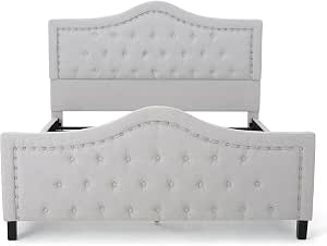 Amazon.com: Christopher Knight Home CKH Fully Upholstered Bed Set ...