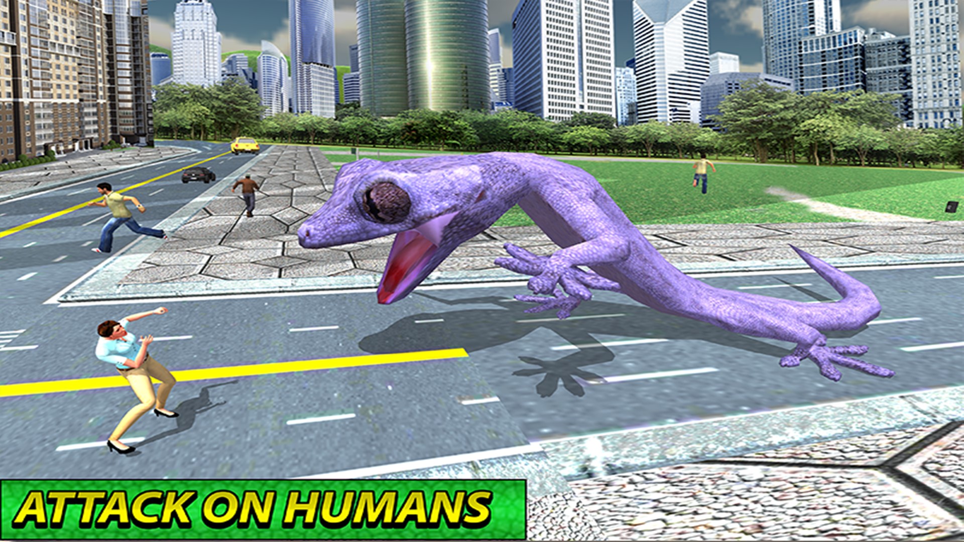 Amazon.com: Monster Lizard Simulator: City Battle: Appstore for Android