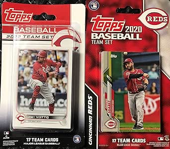 Amazon.com: Cincinnati Reds Topps Factory Sealed Team Set GIFT LOT ...