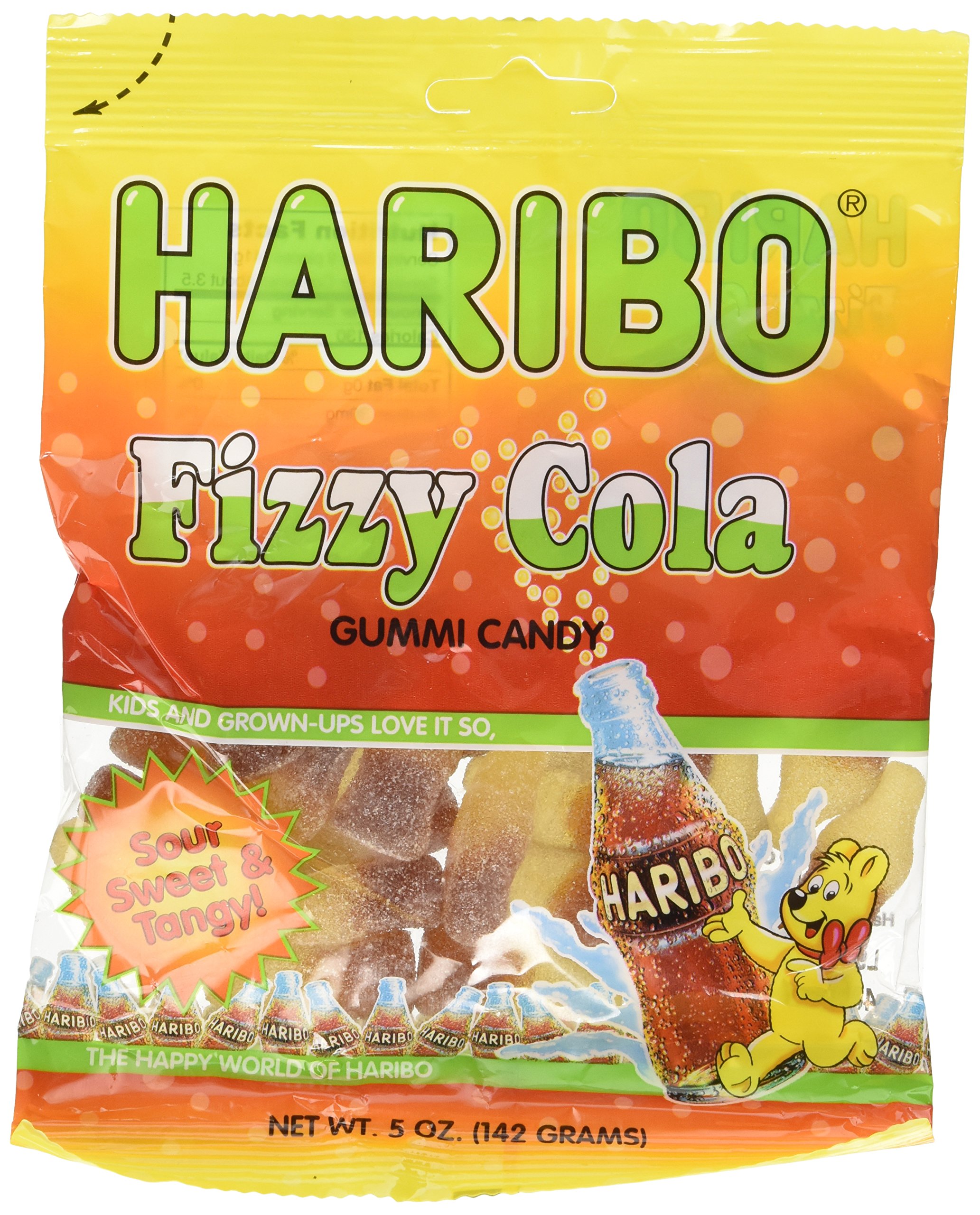 Amazon.com : Haribo Happy Cola Lemon Fresh 200g : Gummy Candy : Grocery ...