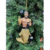 Amazon.com: December Diamonds Sebastian Pirate Merman Christmas Tree ...