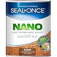 Seal-Once Nano Penetrating Wood Sealer - Premium Waterproof Sealant - 1 ...