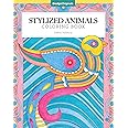 Amazon.com: Stylized Animals Coloring Book (Design Originals) 32 Modern ...