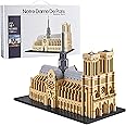 Amazon.com: LUKHANG Big Architecture Model Kits Notre Dame Micro Blocks ...