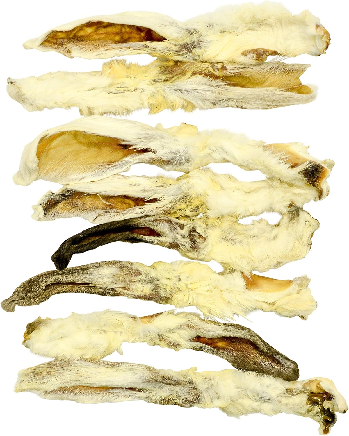 PROtastic Lucky Dog Deli air dried rabbit ears with hair – a natural ...