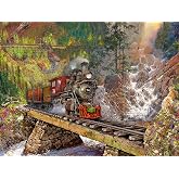 Amazon.com: Ceaco - Ted Blaylock - Ponderosa - 750 Piece Jigsaw Puzzle ...