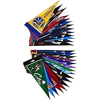 Amazon.com : NBA Basketball Mini-Pennant Set - Complete League Set ...