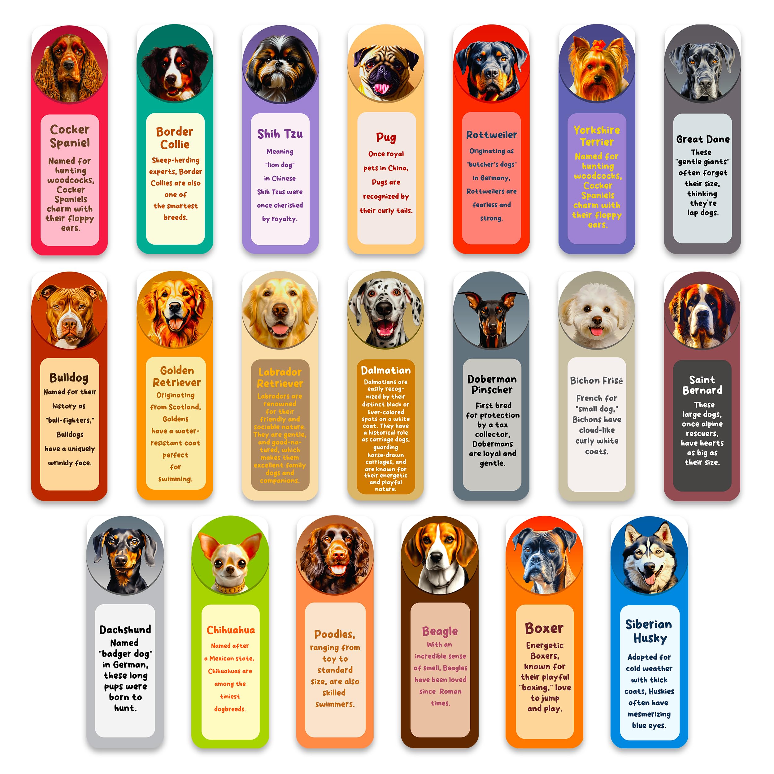 Only Zest Bookmarks Kids - 100 Pcs Educational Fun Facts Bulk Bookmarks ...