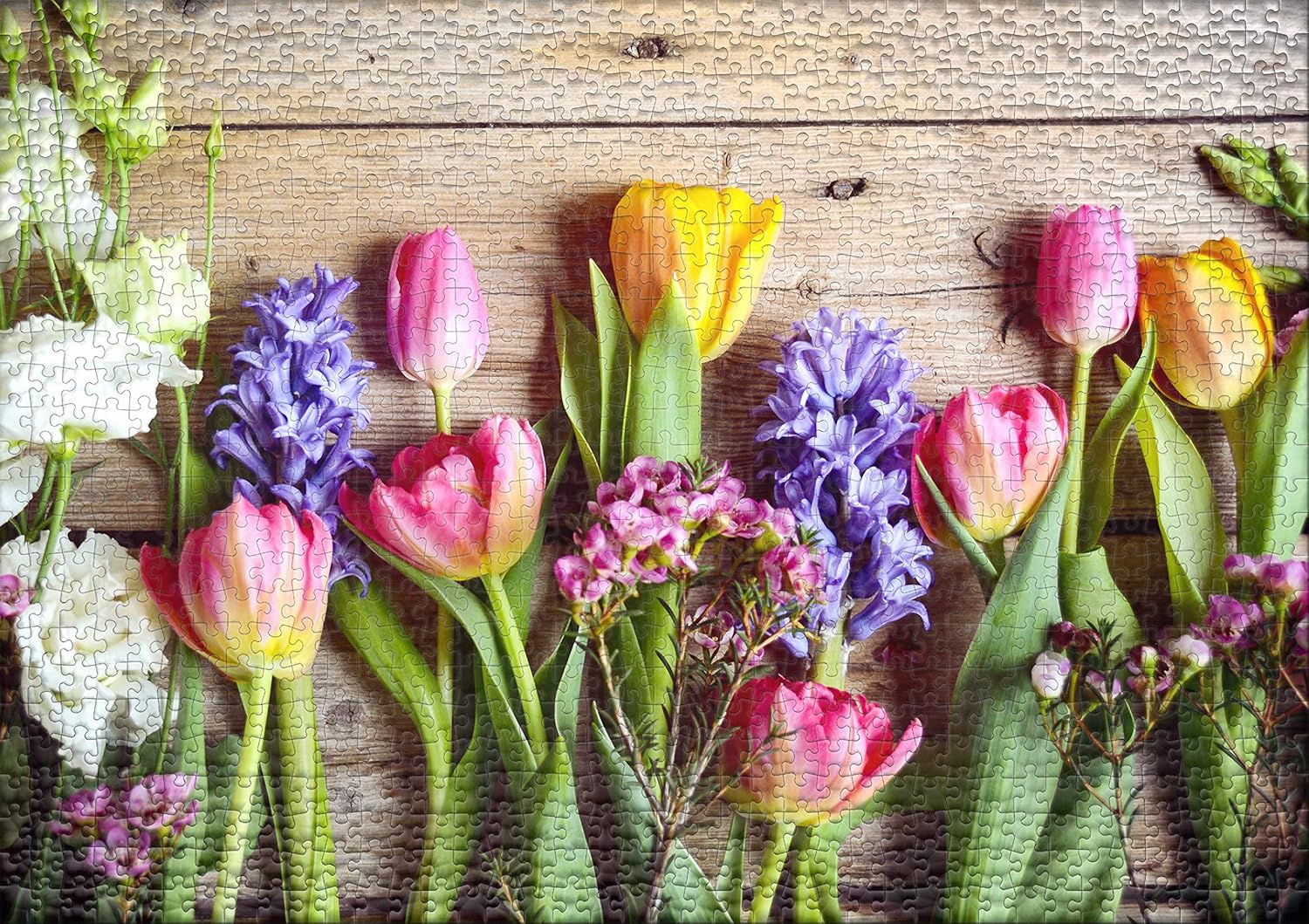 Ulmer Puzzleschmiede – Puzzle Spring flowers – 1000 pieces jigsaw ...