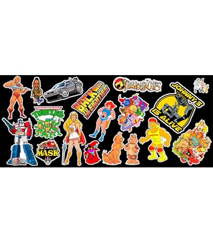 Vinyl Sticker Gi Joe Stickers 62pcs Classic Decals Aesthetic Malaysia ...