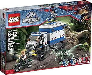 Amazon.com: LEGO Jurassic World Raptor Rampage 75917 Building Kit ...