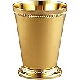 Amazon.com | Elegance Mint Julep Cup, 12-Ounce, Gold Finish: Mint Julep ...