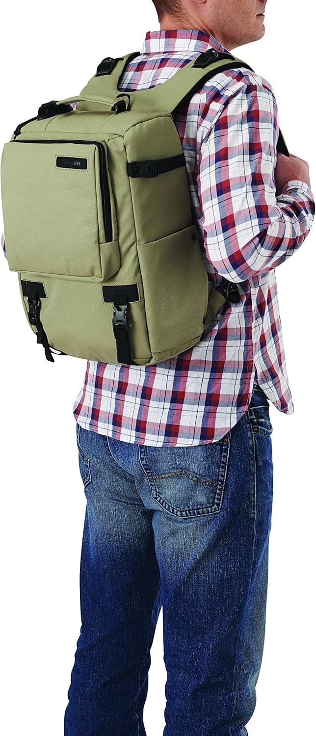 Pacsafe Camsafe Z16 Anti-Theft Camera and 13-Inch Laptop Backpack ...