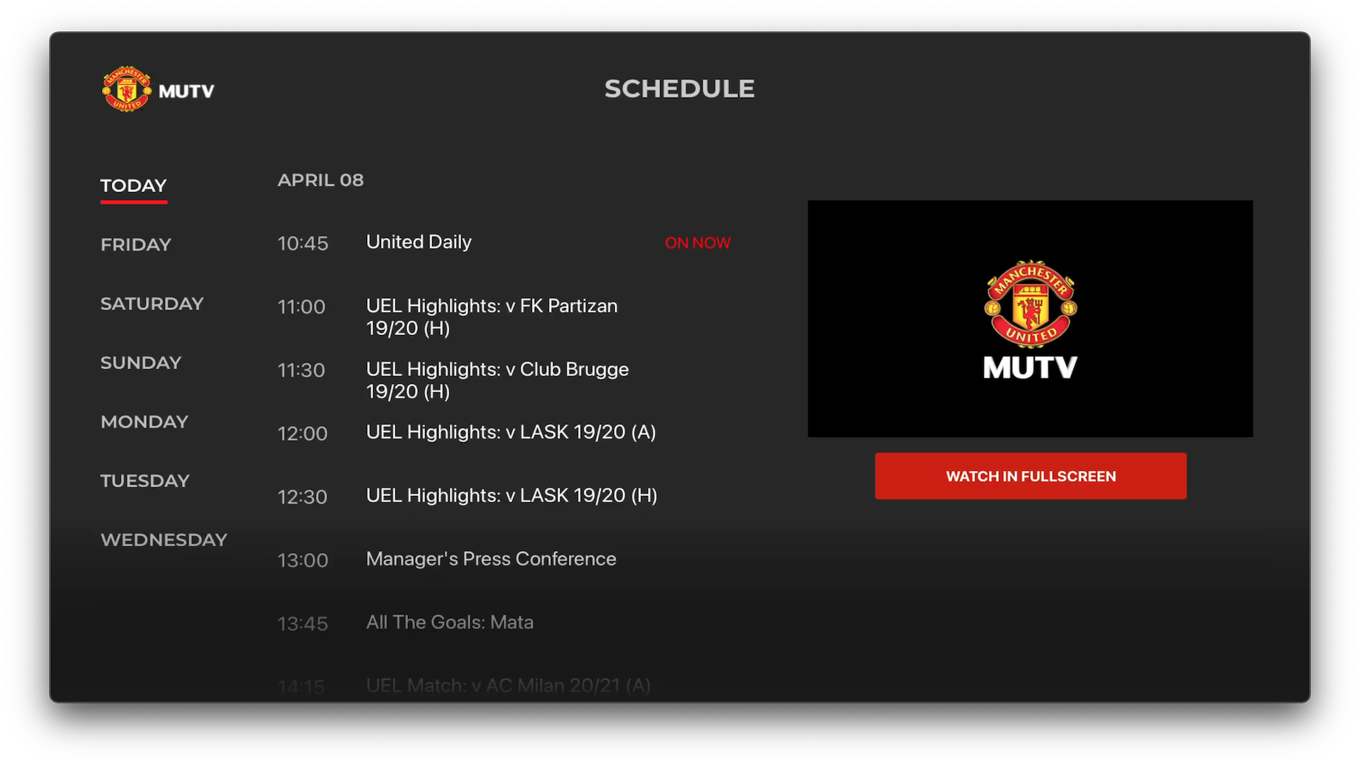 MUTV - Manchester United TV:Amazon.co.uk:Appstore for Android