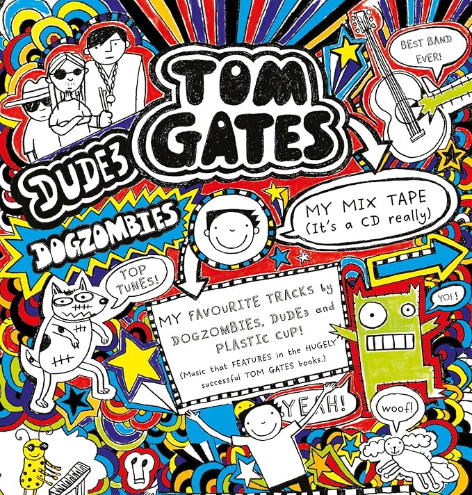 Tom Gates Music CD - My Mix Tape featuring music from the Theatre tour ...