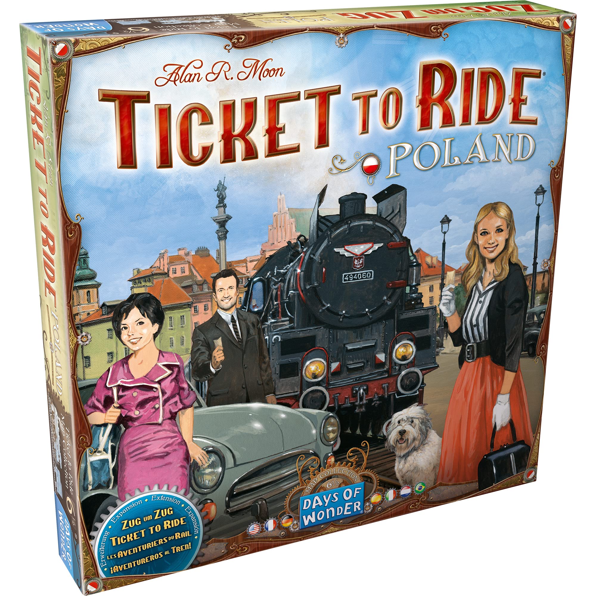 Mua Ticket to Ride Poland Board Game EXPANSION - Train Route-Building ...