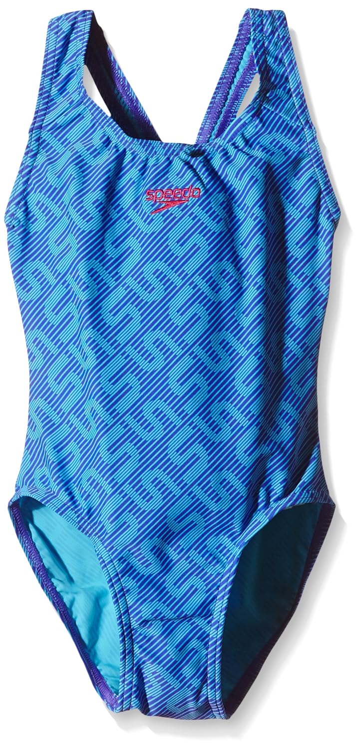 Speedo Girl's Monogram ALV Spbk JF 0 0 Size:7 years: Amazon.co.uk: Clothing