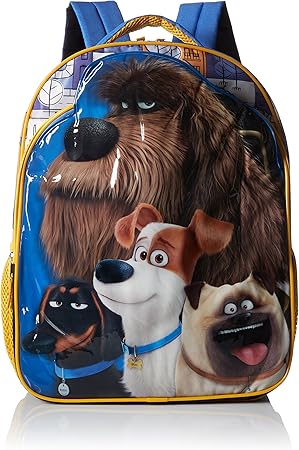The Secret Life of Pets 16" Backpack Featuring The Dogs - Mel, Duke ...