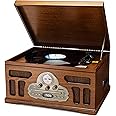Amazon.com: SoundBeast All-in-One Turntable with 3-Speed Record Player ...
