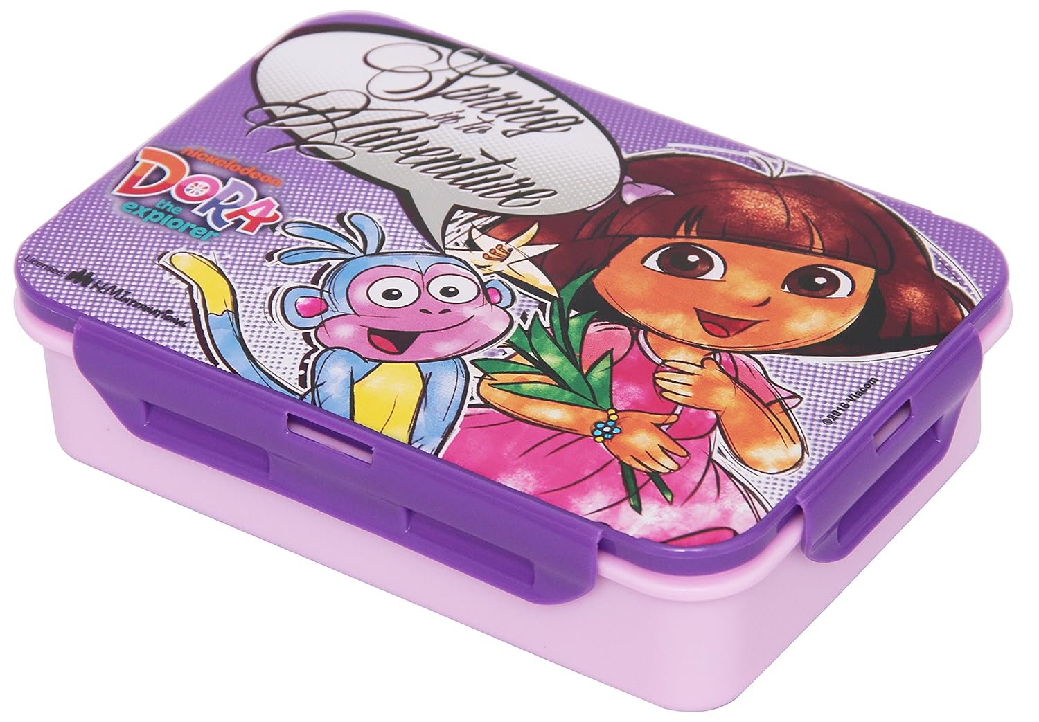 Buy HM International Nickelodeon Dora Plastic Lunch Box Set, 3-Pieces ...